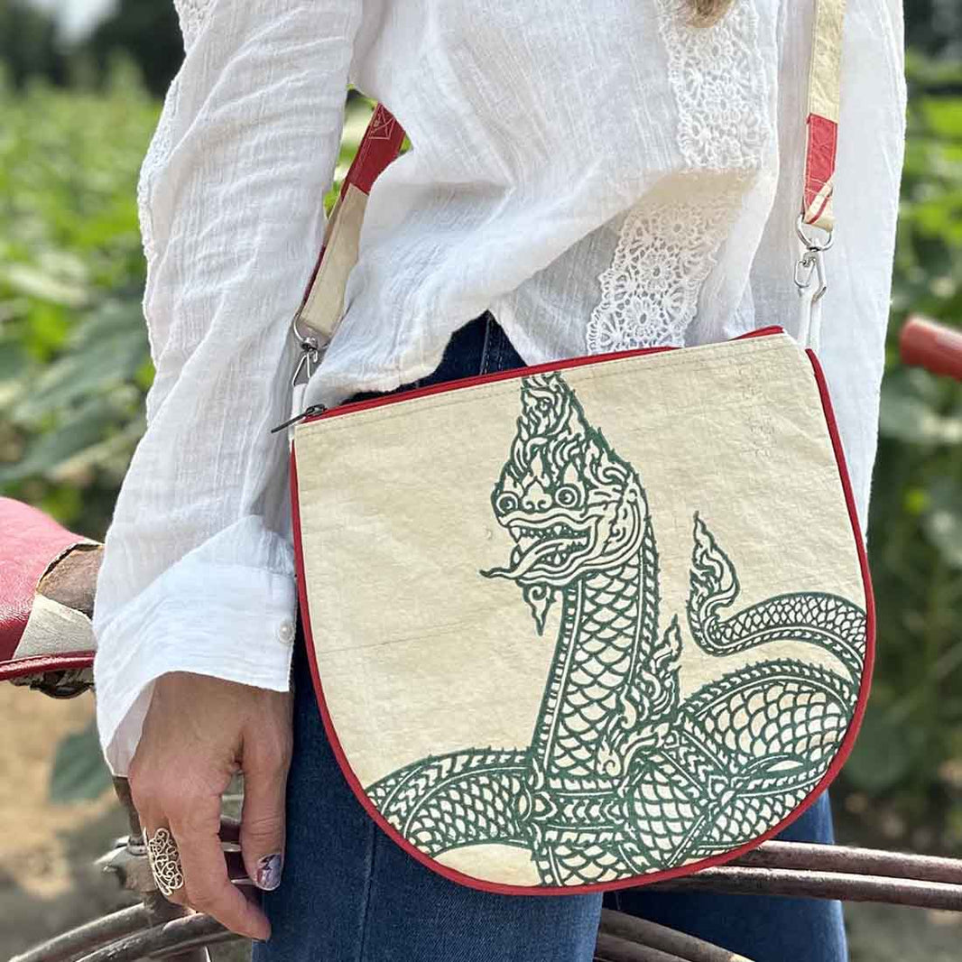 Recycled Handbags Totes and Wallets - from Recycled Cement Bags – Malia ...